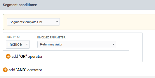Setting up the segmentation - Omniconvert Knowledgebase