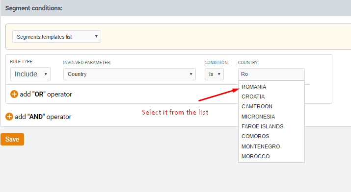 Setting up the segmentation - Omniconvert Knowledgebase