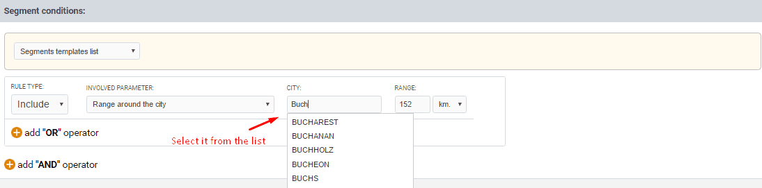 Setting up the segmentation - Omniconvert Knowledgebase