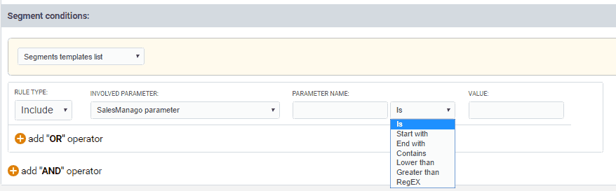 Setting up the segmentation - Omniconvert Knowledgebase
