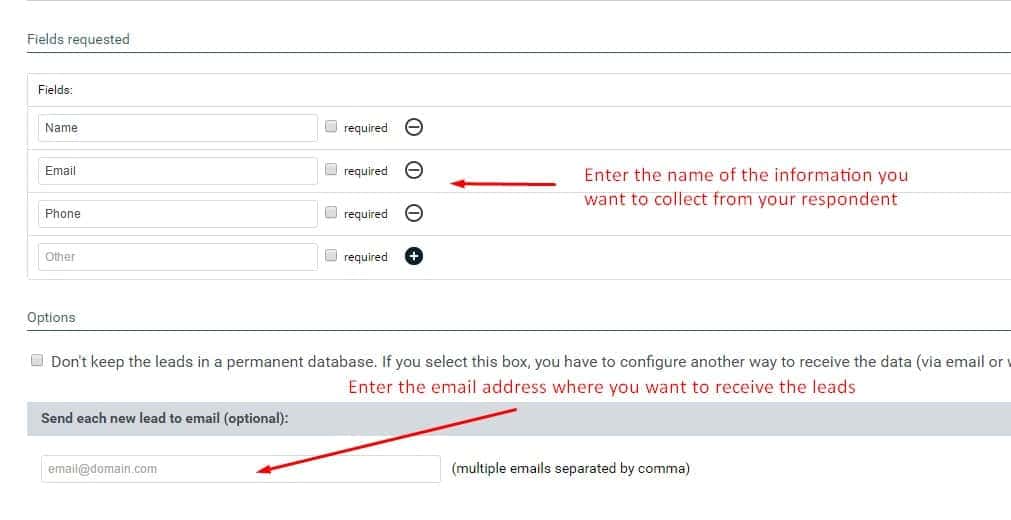 How to collect leads with Surveys - Omniconvert Knowledgebase