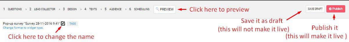 How to collect leads with Surveys - Omniconvert Knowledgebase