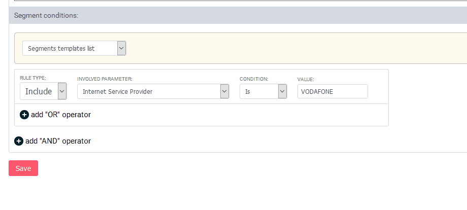 Setting up the segmentation - Omniconvert Knowledgebase