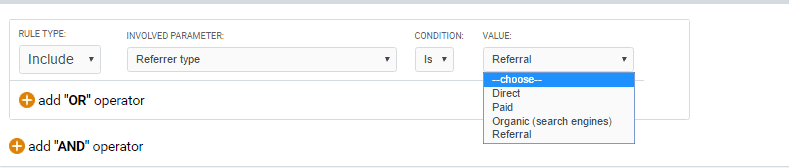 Setting up the segmentation - Omniconvert Knowledgebase